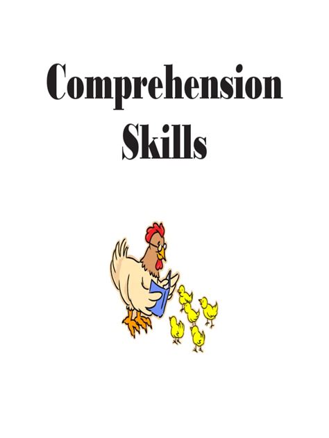 Pdf Comprehension Skills Posters Dokumen Tips