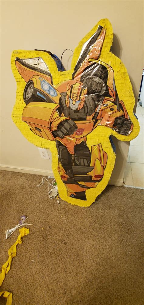 Transformers Bumblebee Piñata Transformers Bumblebee Piñatas Pinata