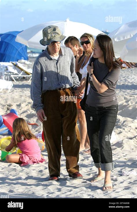Miami Beach Fl December 29 Woody Allen And Soon Yi Previn Play With