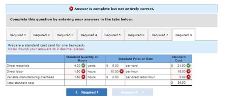 Solved Answer Is Complete But Not Entirely Correct