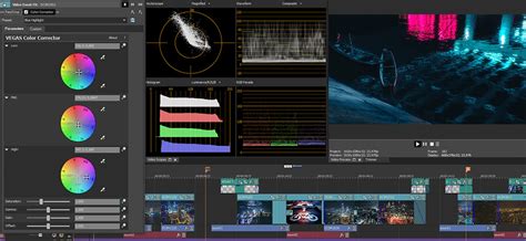 Video Scopes Waveform Vectorscope And Histogram For Accurate Color Grading