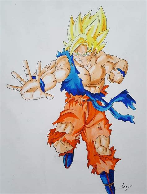 SSJ Goku Draw