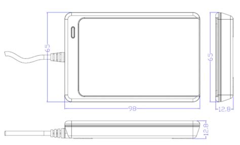 Acr U Rfid Nfc Smart Usb Card Reader Writer Contactless Access Control Card Readers Rs