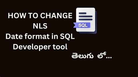 How To Change Query Result Date Format TECH2 NLSDATEFORMAT Sqldeveloper