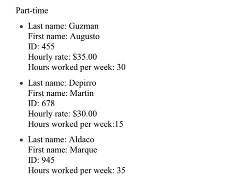 Solved Payroll System Using Inheritance And Polymorphism You
