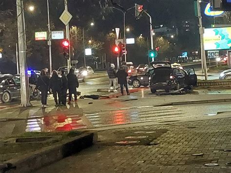 ФОТО Сообраќајка на Партизанска повредено едно лице 360 степени