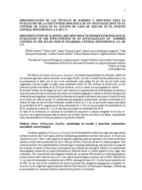10 Plagas 2016 Pdf Clima