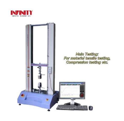 10kn Lab Quality Control Electronic Universal Tensile Strength Testing