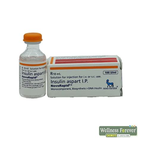 Novorapid 100iu 10ml Vial Upto 50 00 Off Wellness Forever
