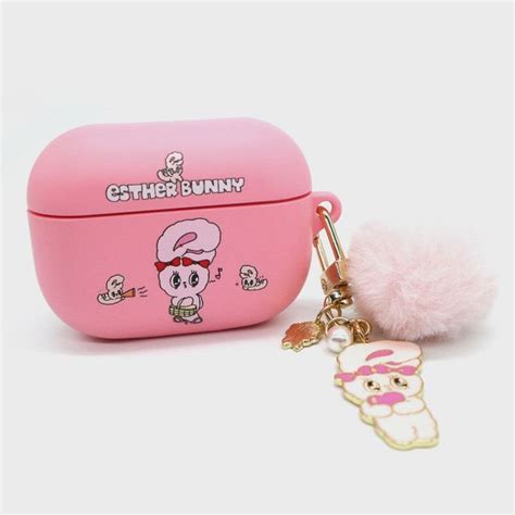 에스더버니 토끼 컬러 소프트 에어팟 프로 케이스 이어폰 케이스 감도 깊은 취향 셀렉트샵 29cm