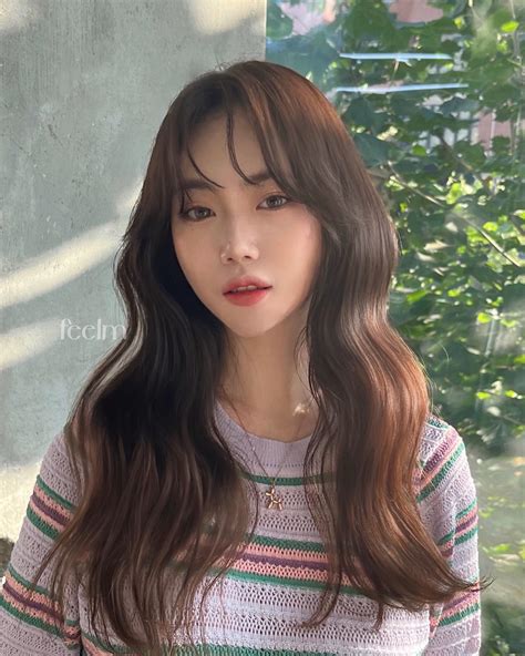 여름과 닮은 플라워펌 과 함께여도 잘 어울리는 드로잉뱅 🌷 성수동미용실 필름더서울 안소희