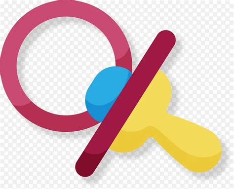 黄色扁平玩具奶嘴png图片素材下载 图片编号7808132 Png素材网