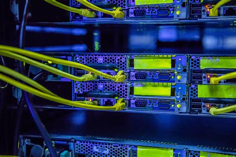 Close Up Of Switch In Telecom Data Room Picture And HD Photos Free Download On Lovepik