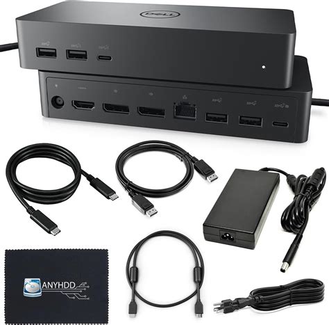 Amazon Com Dell Usb Ultra Hd K Triple Display Docking Station D Black Cell Phones