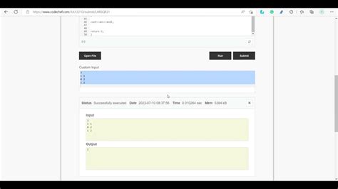Largest Square In The Garden Codechef Solution July Long One 2022