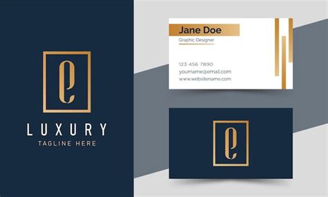 추상 프리미엄 럭셔리 우아한 편지 E 로고 디자인 프리미엄 벡터