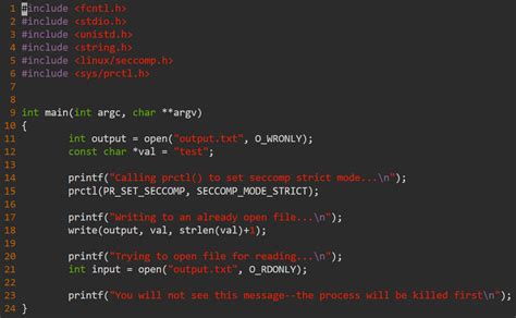 [linux Security] Understand And Practice Seccomp Syscall Filter By
