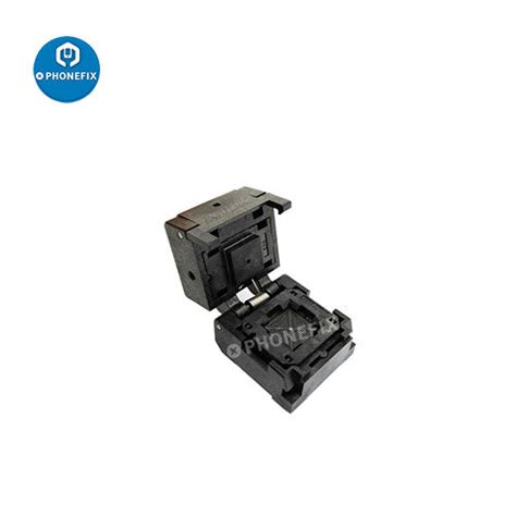 Qfn76 0 4 Burn In Socket Gold Plated Ic Test Socket