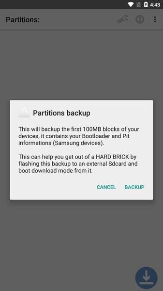 Partitions Backup And Restore 231 Download Partitions Backup And