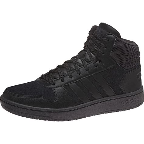 adidas Hoops 2.0 Mid Black buy and offers on Goalinn