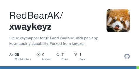 GitHub RedBearAK Xwaykeyz Linux Keymapper For X And Wayland With Per App Keymapping