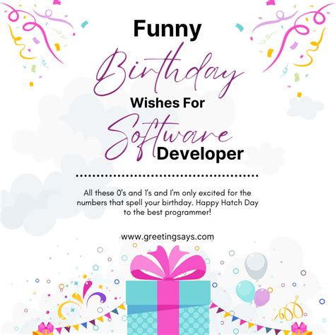 Funny Birthday Wishes For Programmers