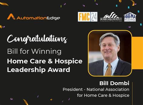 Automationedge On Linkedin Homecare Hospice Leadership Award Innovation Retirement…