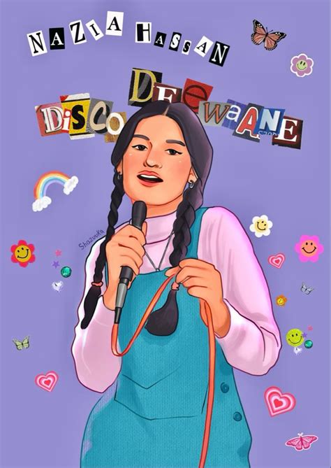 Nazia Hassan Fanart Pop Fan Art Pop Queen