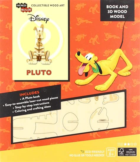 Disneys Pluto Wood Art Collectables Getretro