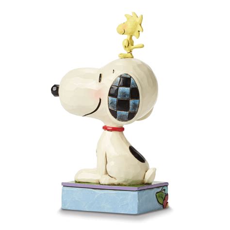 Diamond2deal Peanuts Jim Shore Snoopy And Woodstock Figurine