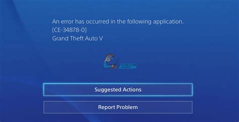 How To Fix PlayStation 4 Error Code CE 34878 0