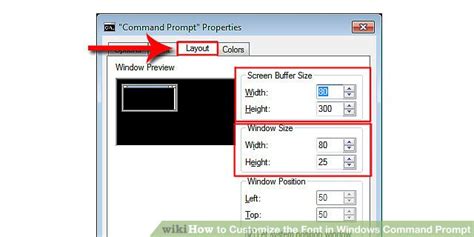 How To Customize The Font In Windows Command Prompt Steps