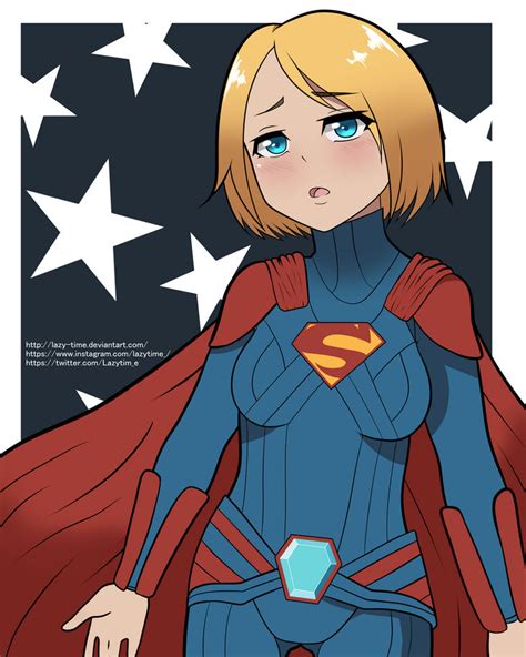 Super Girl Injustice 2 By Lazy Time On Deviantart
