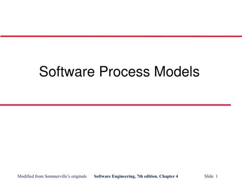 PPT Software Process Models PowerPoint Presentation Free Download ID 3546398