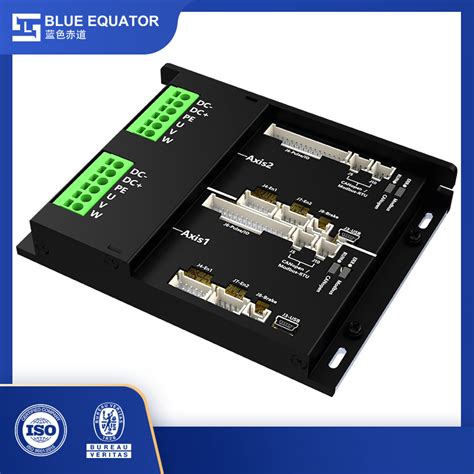 Dual Axis Intelligent Canopenmodbuspulse Dc Servo Controller Motor