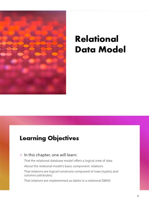 w3 relational data model pdf relational model relational database