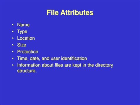 Ppt Operating Systems Files Directory And File Systems Powerpoint Presentation Id9634014