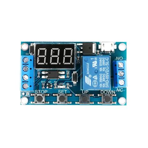 5v Control Timer Relay Module With Display