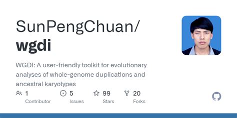 Github Sunpengchuanwgdi Wgdi A User Friendly Toolkit For Evolutionary Analyses Of Whole