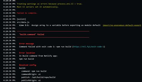 Site Deploy Failed From Github Support Netlify Support Forums