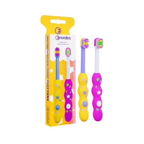 КОМПЛЕКТ БЕБЕШКИ ЧЕТКИ ЗА ЗЪБИ НОРДИКС Магазин Натурал