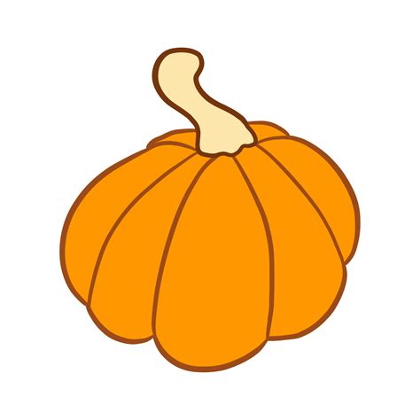 Cute Pumpkin Illustration 28760347 Png