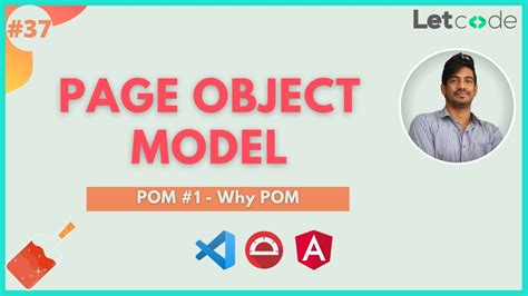 Page Object Model But Why 1 Protractor Tutorial Letcode Youtube