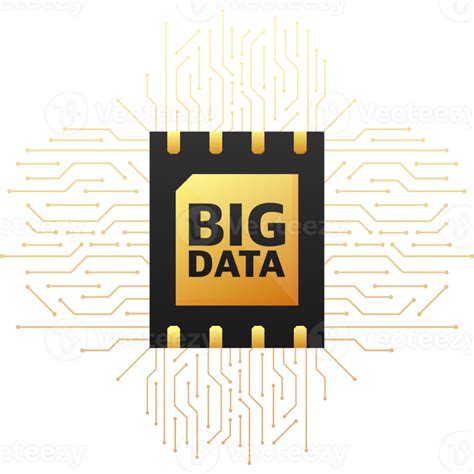 Flat Infographic With Big Data For Concept Design Innovation Technology