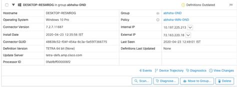 Procedure To Uninstall The Amp Connector If The Password Is Forgotten