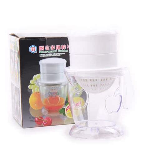 厨宝多用榨汁机 手动榨汁器 果汁机 新鲜水果汁水果压汁机陶然居南山
