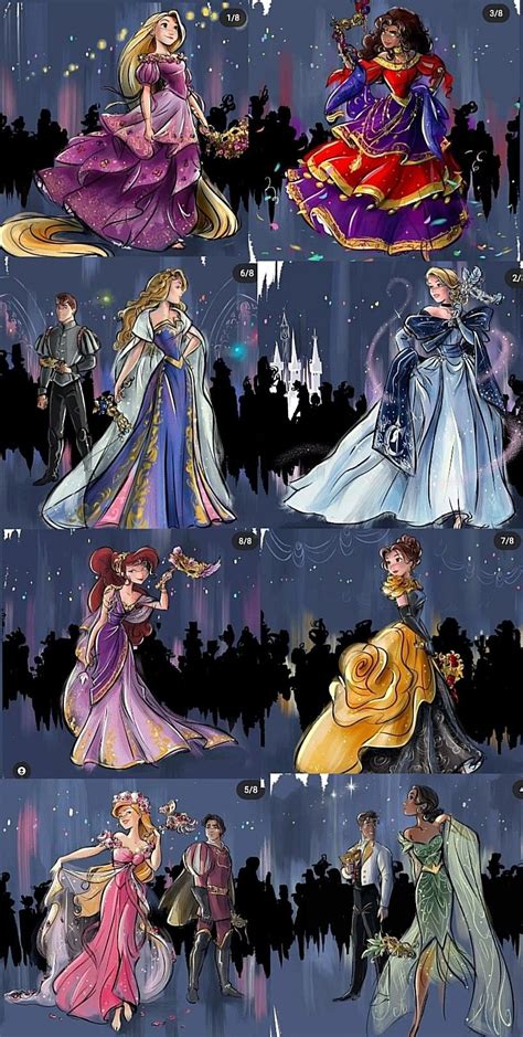 Disney Princess Artwork Disney Princess Fashion Disney Artwork