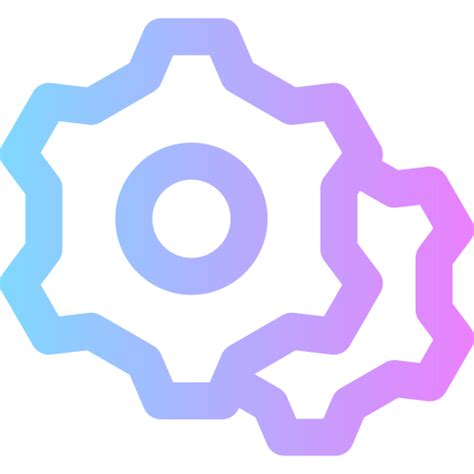 Settings Super Basic Rounded Gradient Icon