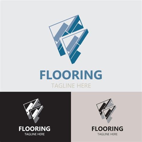Premium Vector Flooring Logo Design Custom Layer Vector Elegant