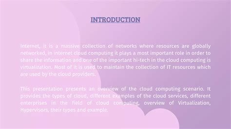 Introduction To Cloud Computing Ppt